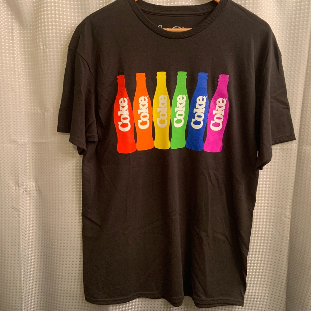 Coca-Cola Coke Rainbow Lgbtq Pride Bottles T-Shirt - Gem